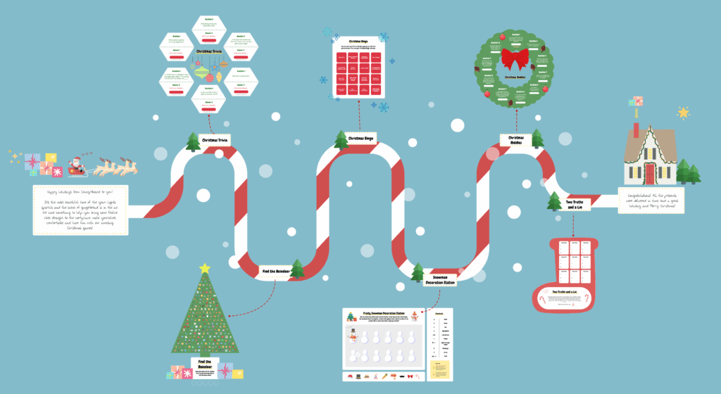 Elevate Team Spirit with a Christmas Game Template
