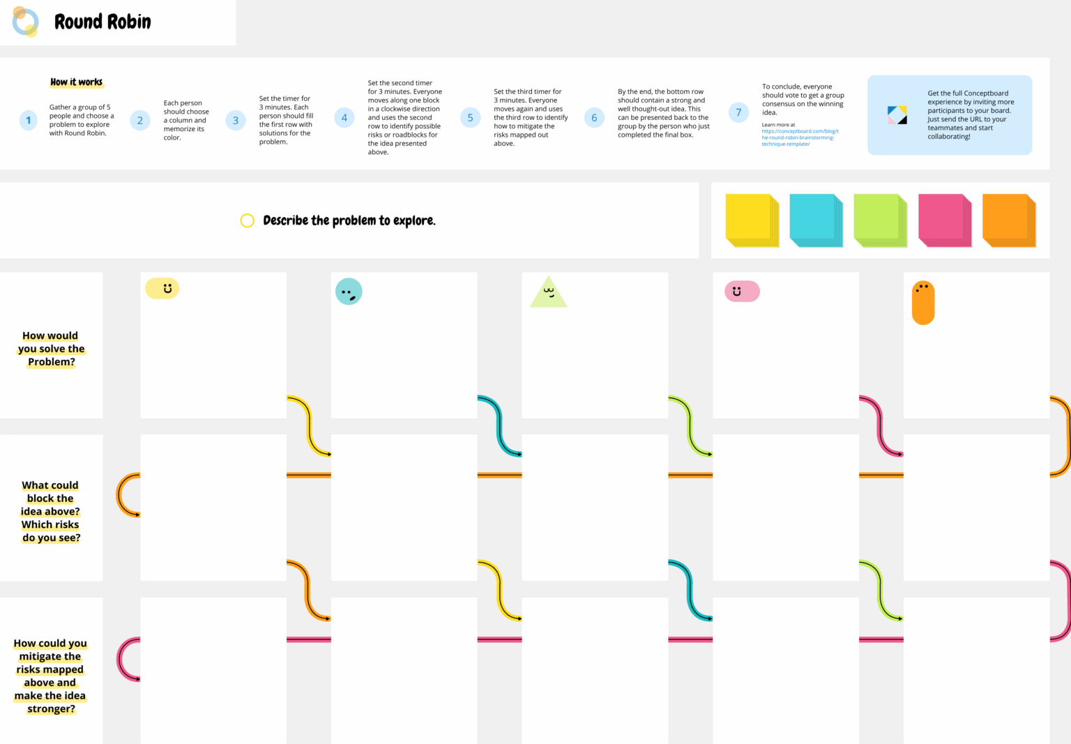 Round Robin Free Template | Conceptboard