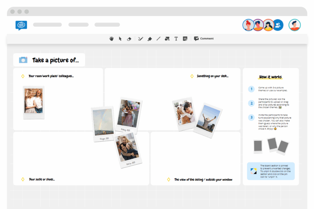 7 Virtual Icebreaker Games for Remote Teams | Conceptboard