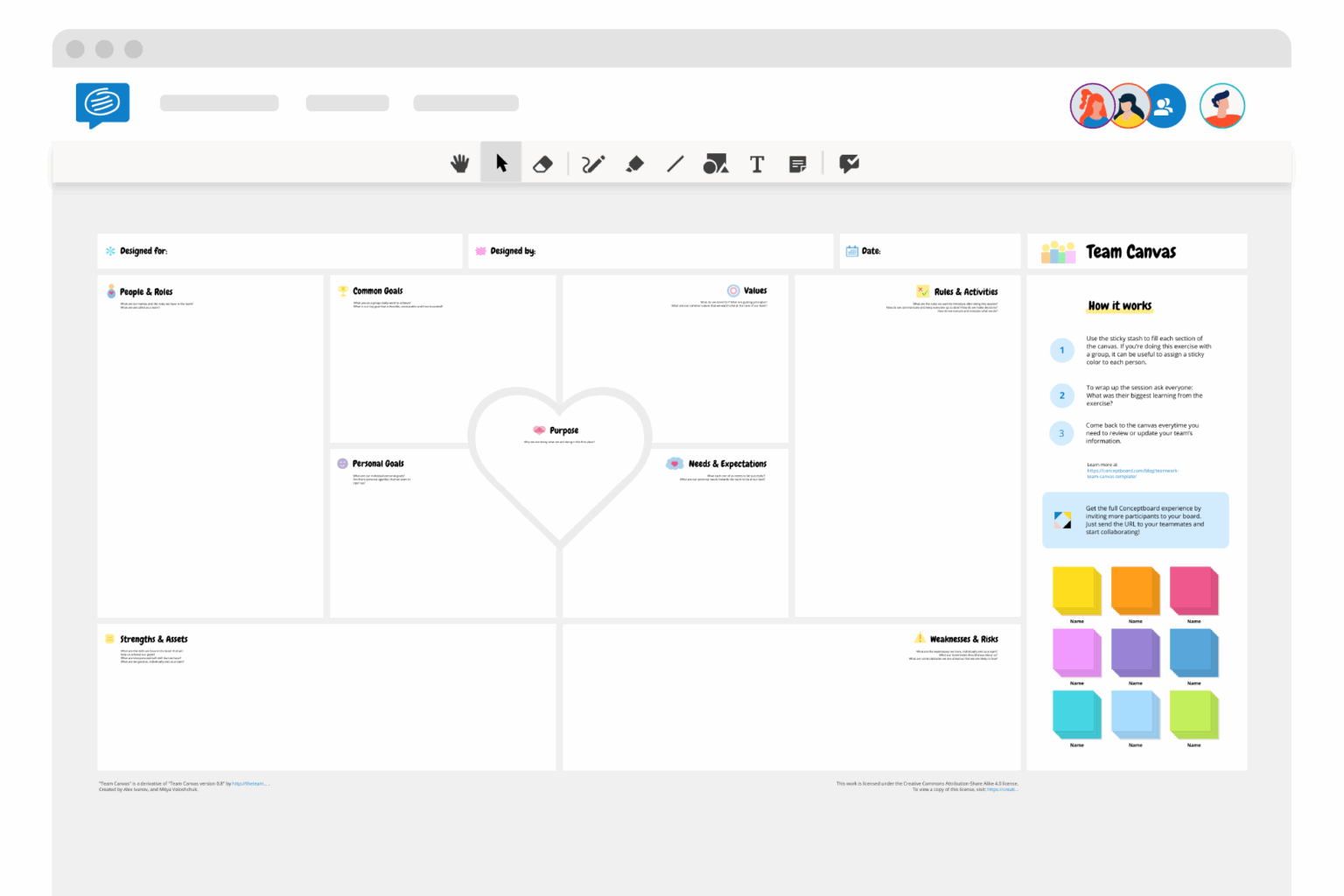 New Work Team Canvas | Free Template and Guide