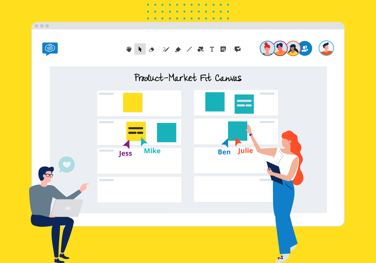 Product Market Fit Canvas Free Template & Guide | Conceptboard