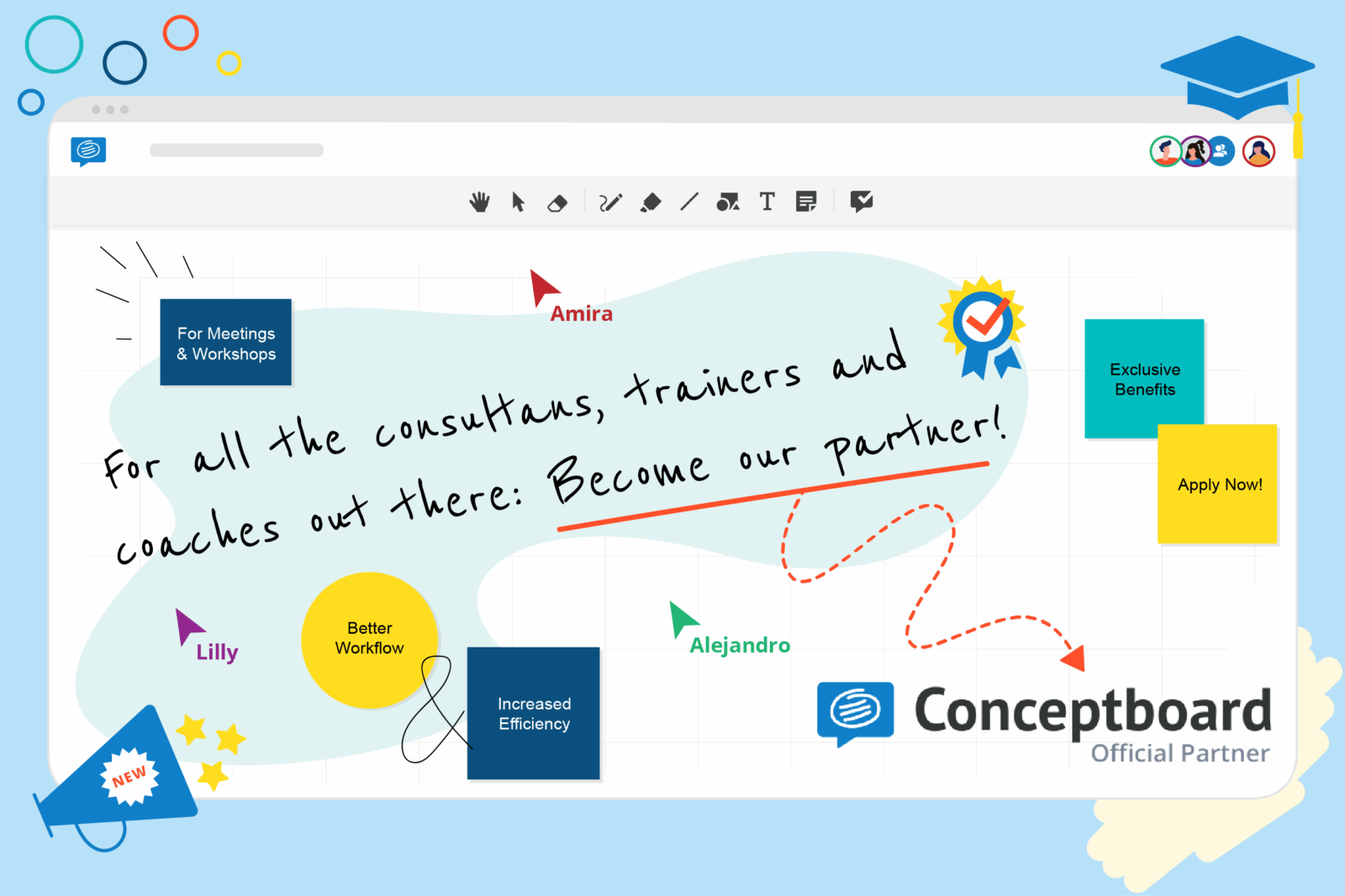The Conceptboard Partner Program | Conceptboard