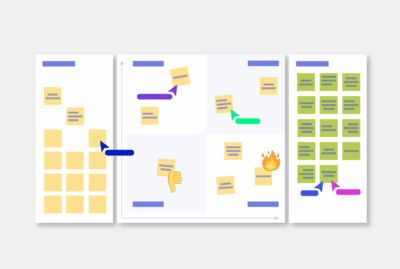 Feedback Capture Grid Free Template | Concepboard