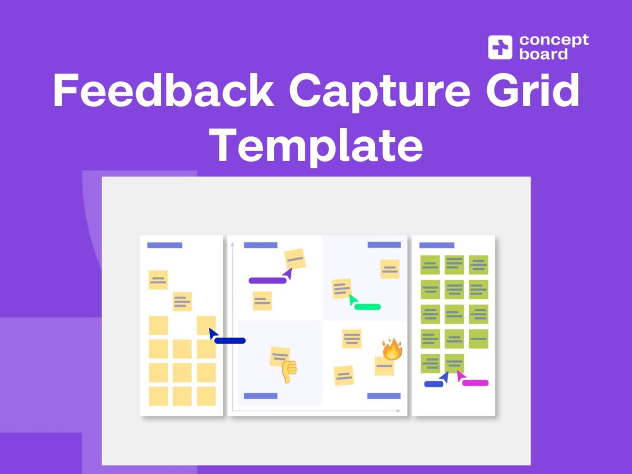 Feedback Capture Grid Free Template | Concepboard
