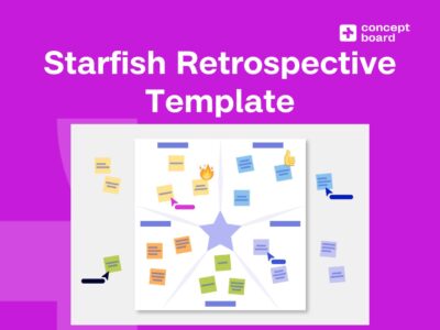 Starfish Retrospective Free Template